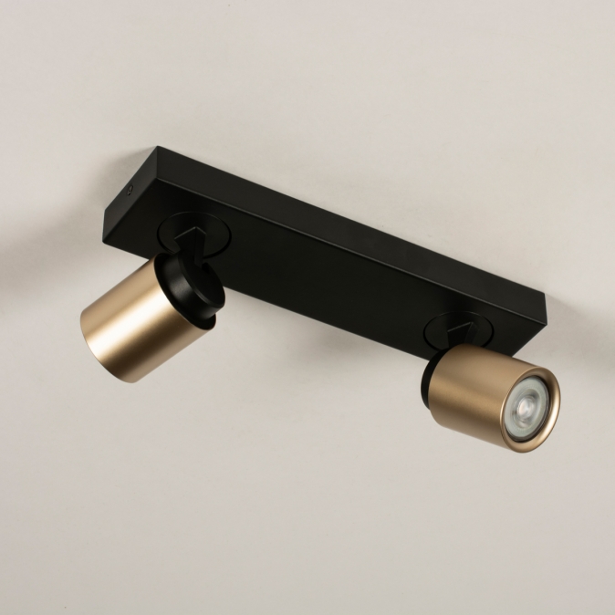 Spot 15244: Modern, Eigentijds Klassiek, Metaal, Zwart