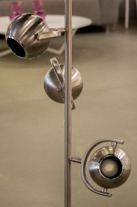 Vloerlamp 70273: Sale, Modern, Retro, Staal Rvs